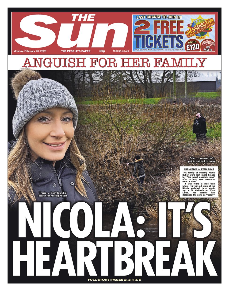 'Heartbreak' as Nicola search brings 'family's worst fear' - BBC News