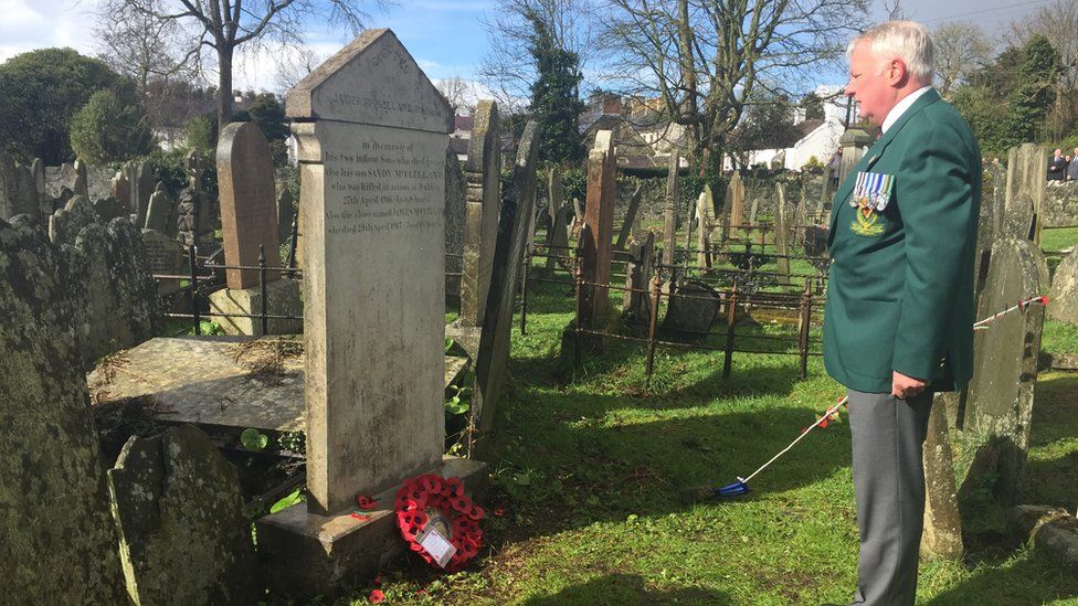 Easter Rising: British military casualties commemorated in NI - BBC News