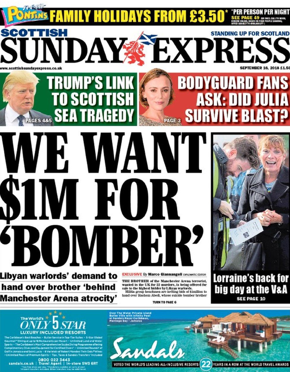 Scotland's papers: 'Meaner streets' warning - BBC News