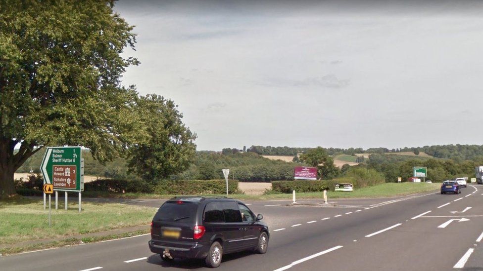 Married couple named as victims of A64 Malton collision - BBC News