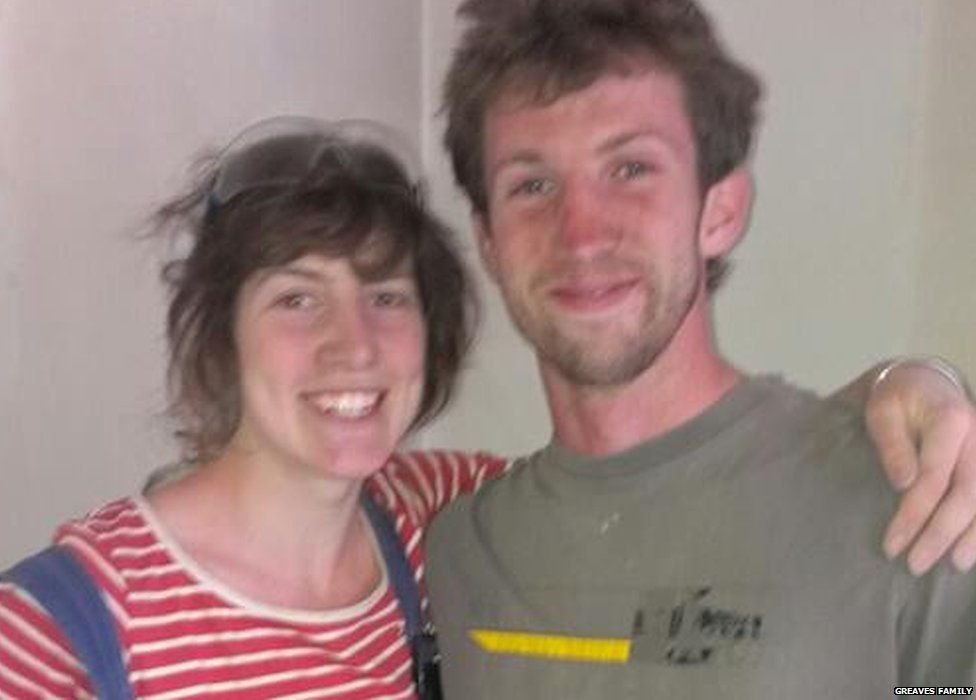 Sister of missing Briton Harry Greaves: I'm so worried for him - BBC News