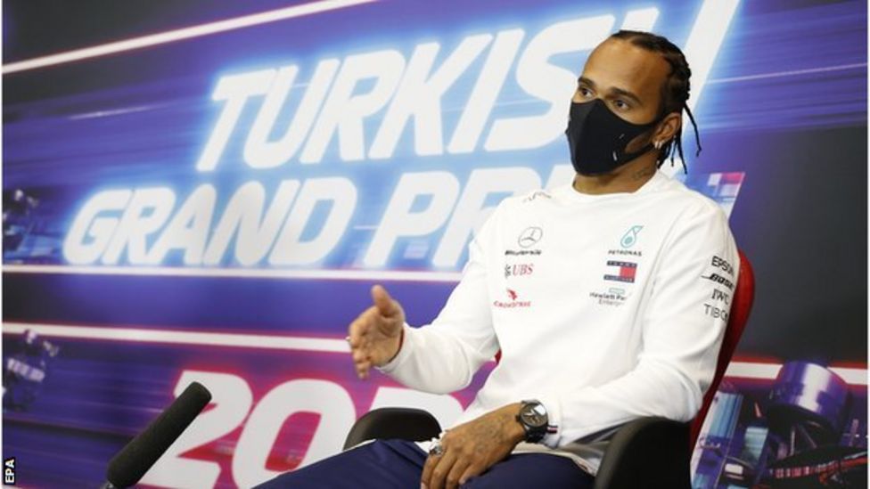 Lewis Hamilton 'much prouder' of equality action than potential seventh ...