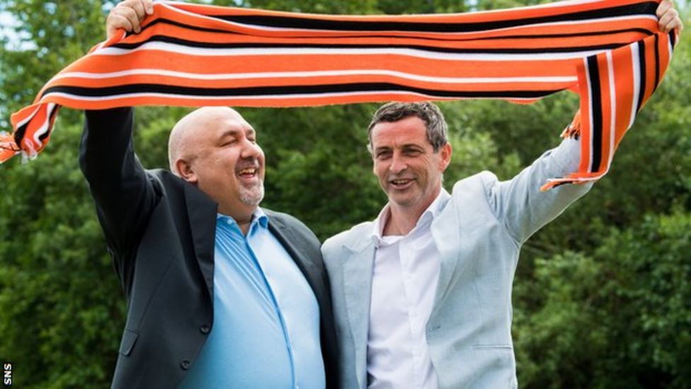 Jack Ross: New Dundee Utd head coach vows to thrive on pressure for ...