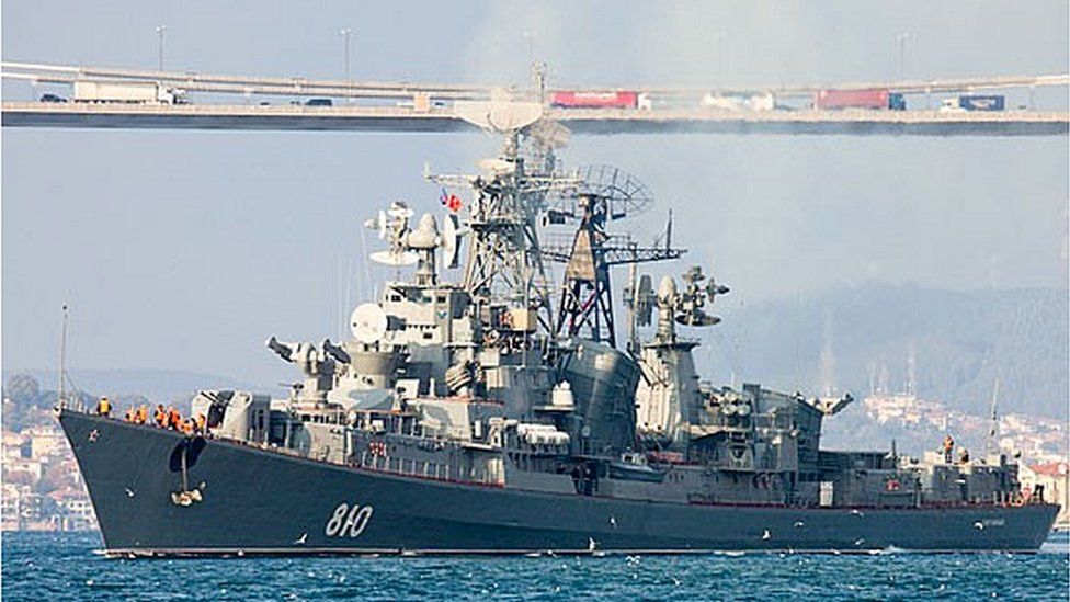 Russian Warship Fires Warning Shots At Turkish Fishing Boat BBC News Russian Warship Fires Warning Shots At Turkish Fishing Boat BBC News