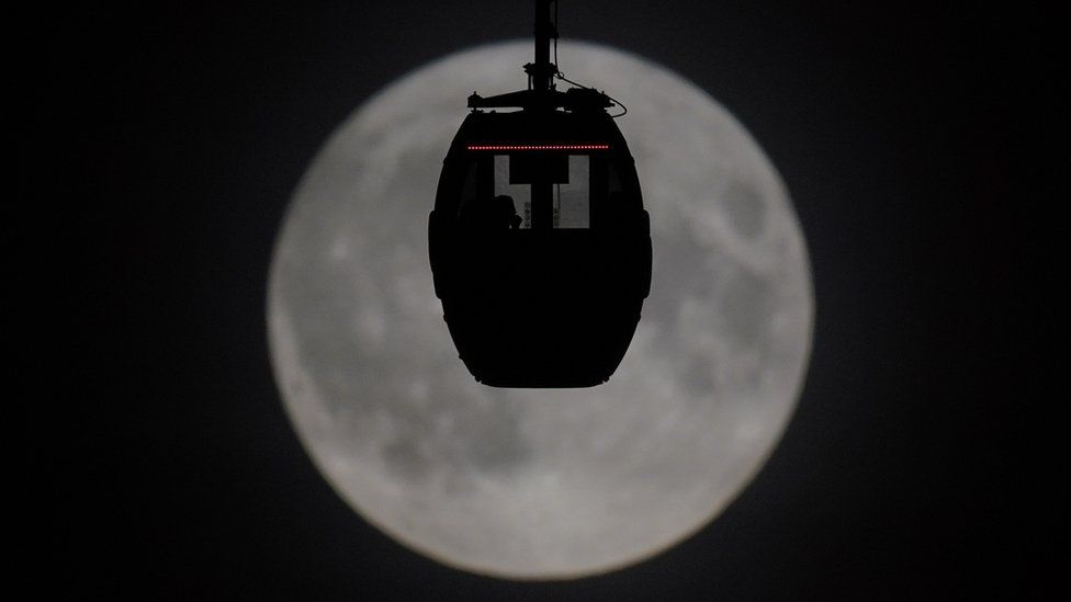 Blue Moon 2023: Pics of the super Blue Moon from around the world - BBC ...