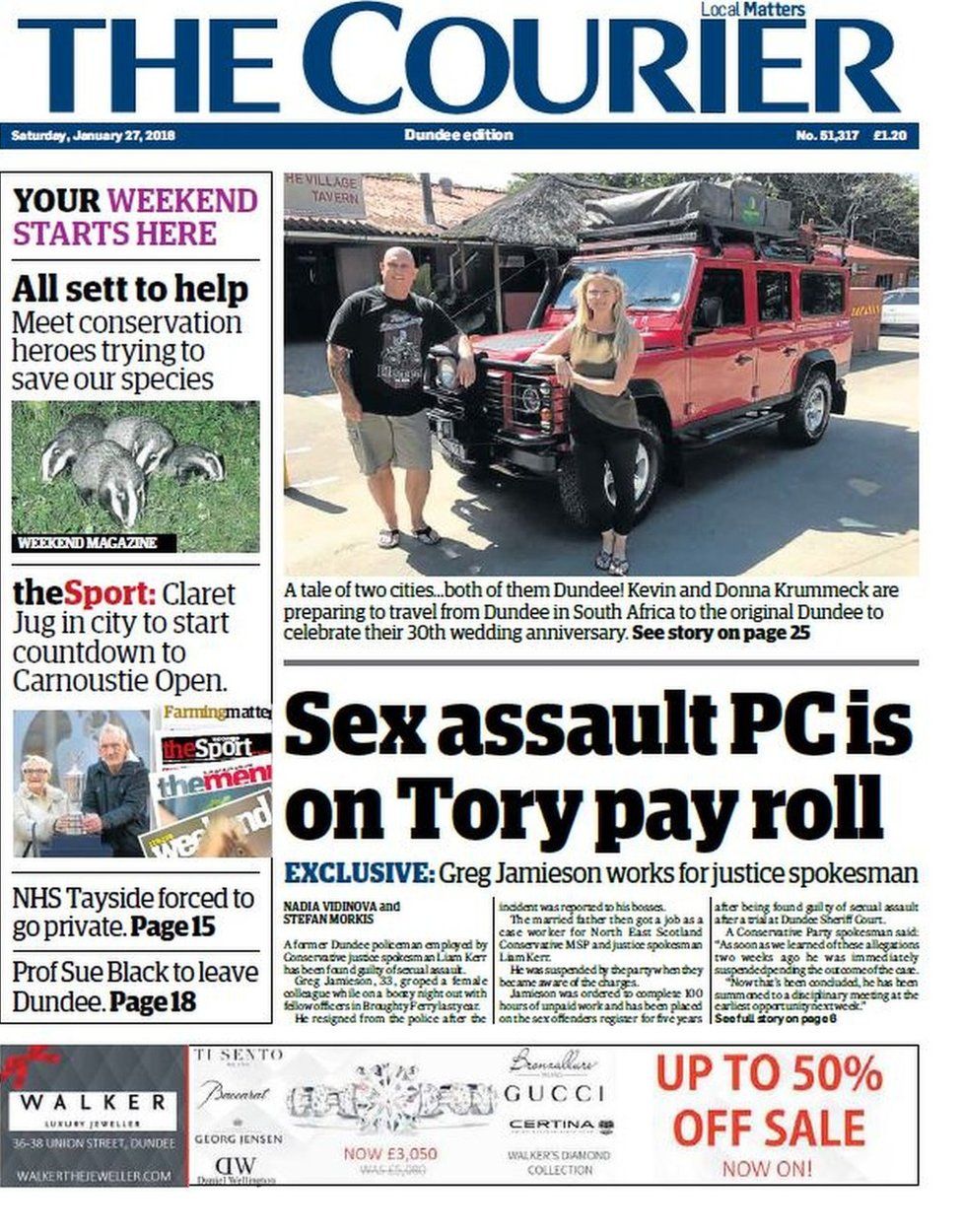 The papers: No public return for ScotRail - BBC News