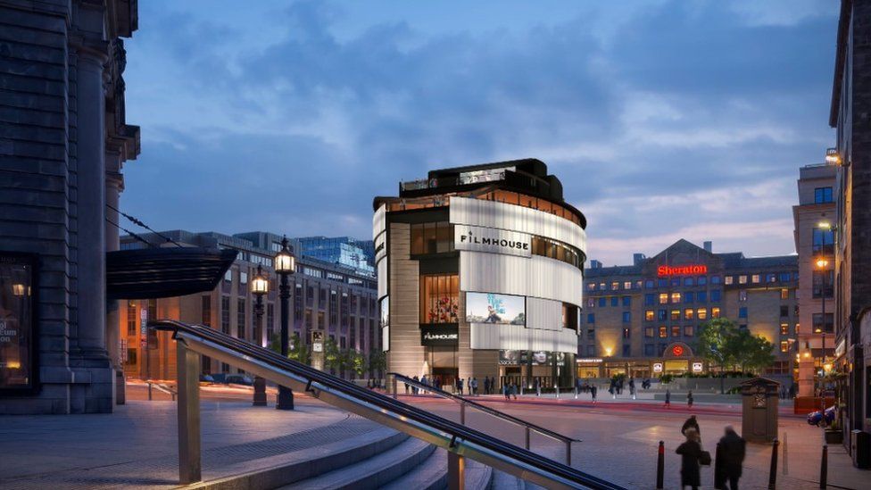 Edinburgh International Film Festival hub tower to be smaller - BBC News