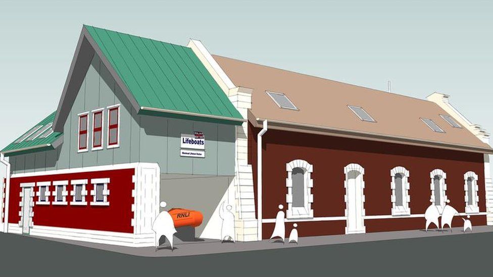 Minehead lifeboat station set for £1m overhaul by RNLI - BBC News
