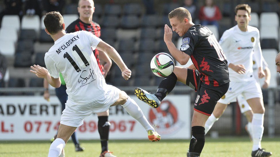 Photos from Irish Premiership matches - BBC Sport