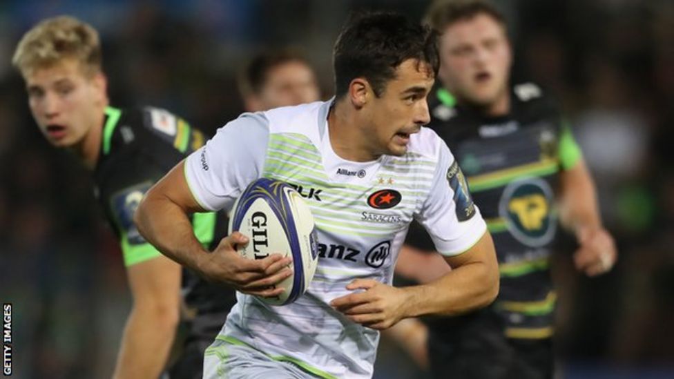 Alex Lozowski: Saracens & England fly-half signs deal until 2020 - BBC ...