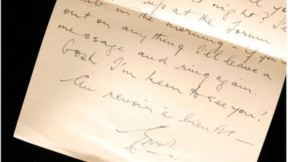 Errol Flynn love letters to Ledbury sweetheart to be sold - BBC News