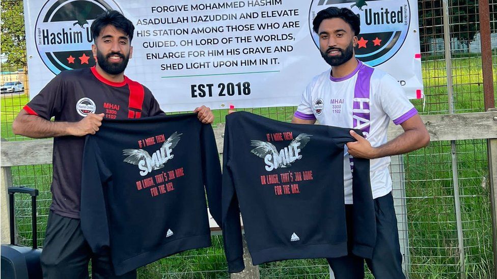 Hashim Ijazuddin: Hundreds turn out for charity tournament - BBC News