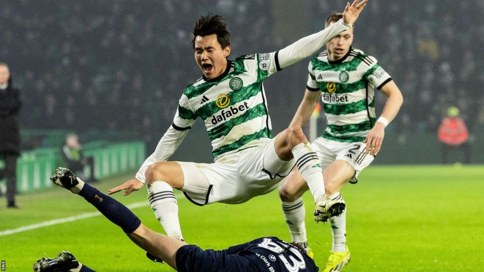 Celtic 7-1 Dundee: First-half blitz helps Rodgers' side thrash visitors ...