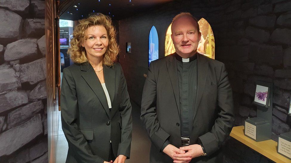 New tour of St Columba's Long Tower Church in Londonderry opens - BBC News