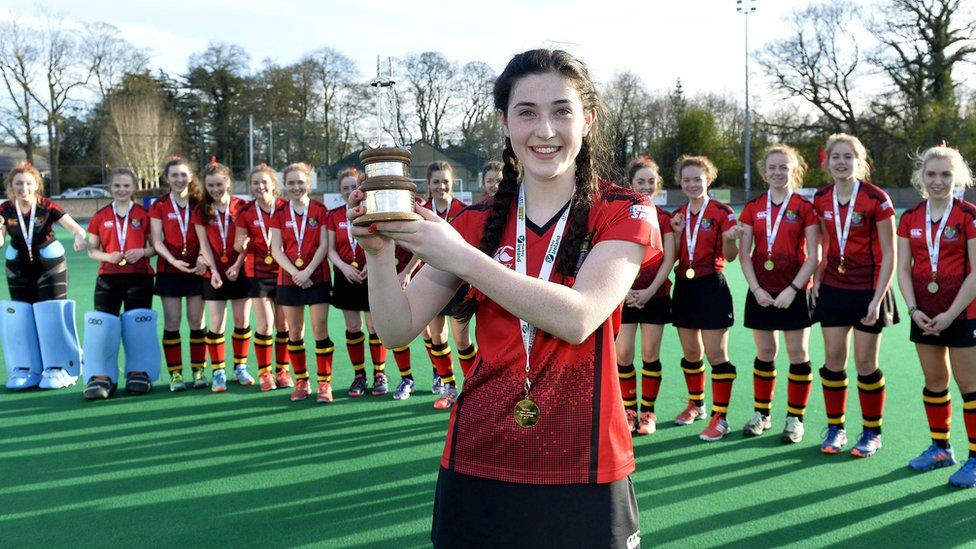 Banbridge Academy girls win All-Ireland hockey title - BBC Sport