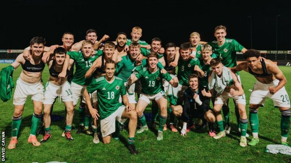 Northern Ireland U19s progress in Euro qualifying despite mix-up - BBC ...
