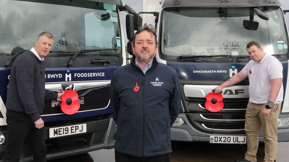 'Y fyddin mor bwysig i ni yng Nghaernarfon' a Phenygroes - BBC Cymru Fyw