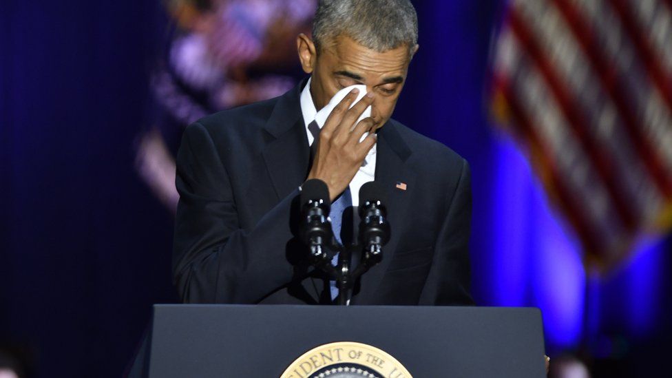 What President Obama said in his goodbye speech - BBC Newsround