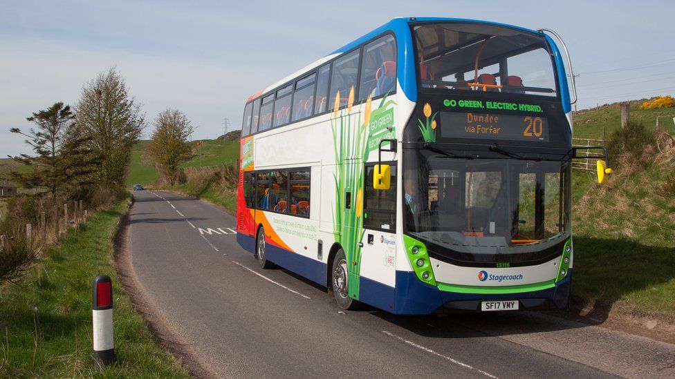 Stagecoach Launches 2 1m Dundee And Angus Bus Fleet BBC News