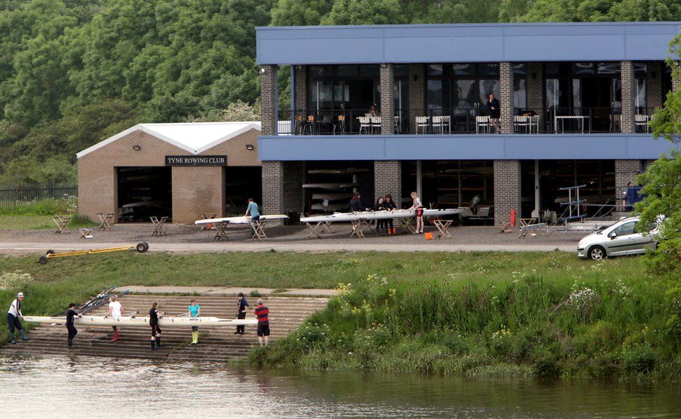 Tyne Rowing Club's £1m boathouse officially opened - BBC News