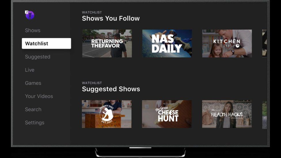 Facebook Watch and the reinvention of TV - BBC News
