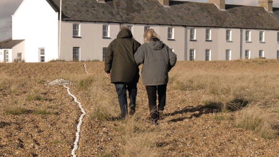 Shingle Street shell line inspired by friends' cancer treatment - BBC News