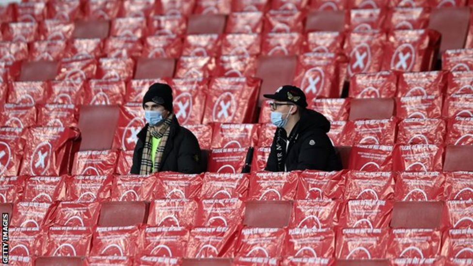 Premier League makes face masks mandatory for returning fans - BBC Sport