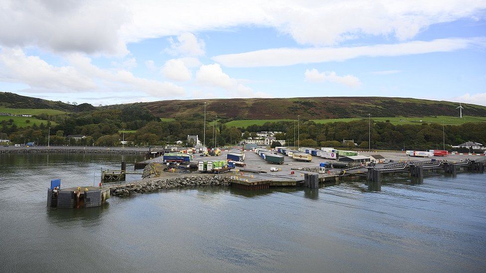 Cairnryan ferry port check found drugs hidden in motorhome - BBC News