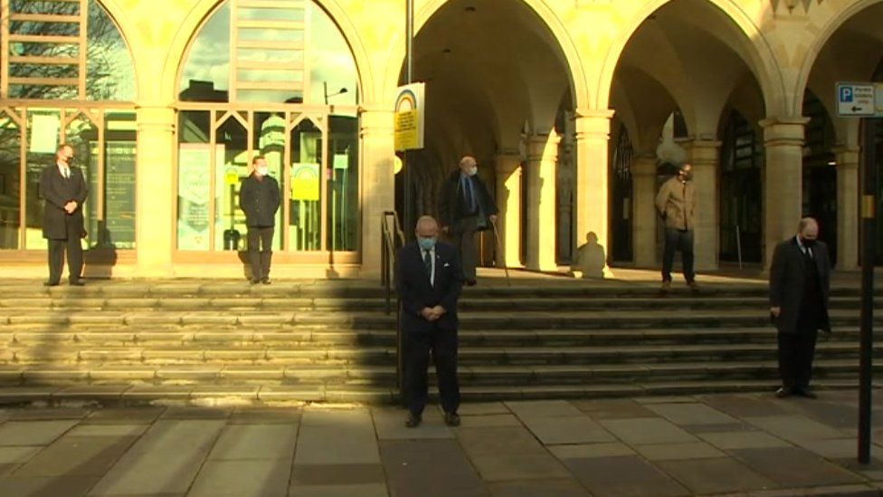 Brian Binley: Northampton says goodbye to former MP - BBC News