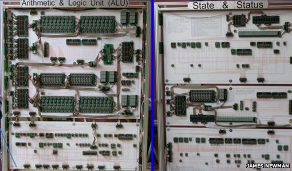 Man builds giant computer at home - BBC News
