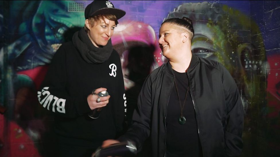 How Digbeth gave a home to graffiti and street art - BBC News