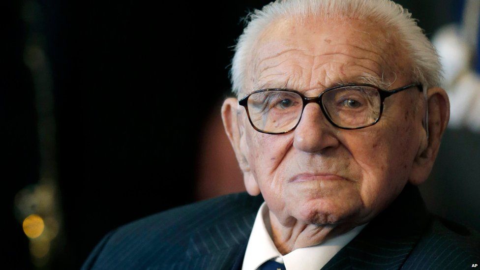 Holocaust 'hero' Sir Nicholas Winton dies aged 106 - CBBC Newsround