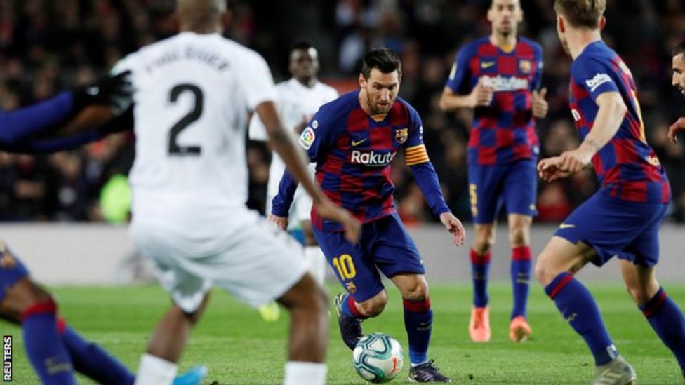 Barcelona 1-0 Granada: Lionel Messi's second-half strike strike gives ...