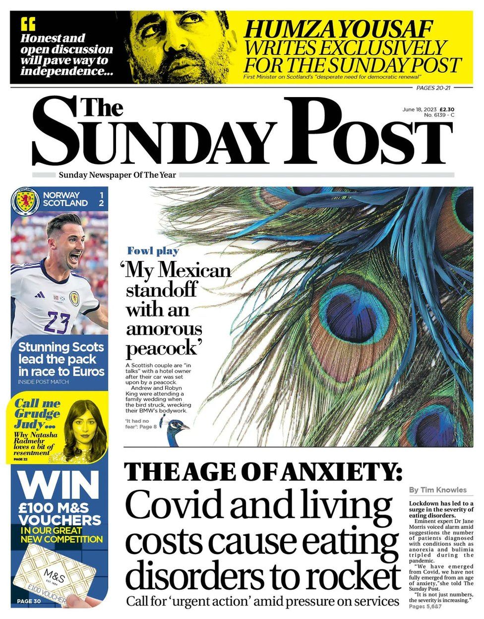 Scotland's papers: SNP bully claims and rise in eating disorders - BBC News