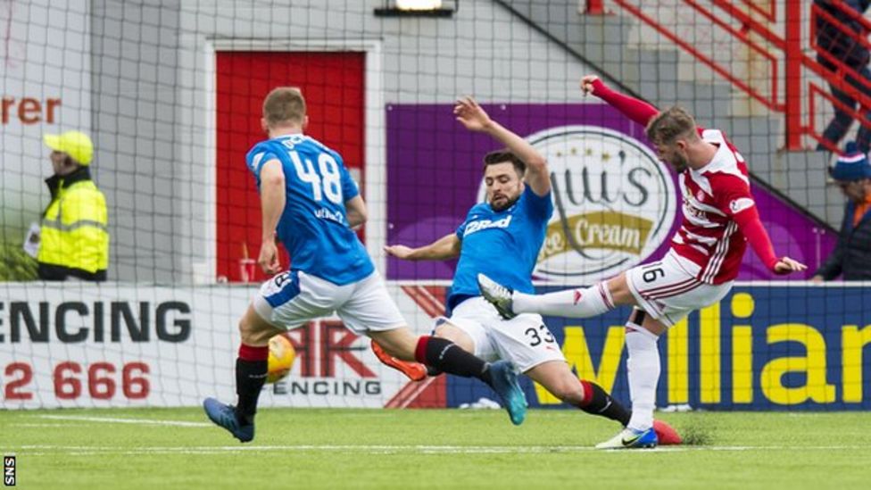 Hamilton Academical 3-5 Rangers - BBC Sport