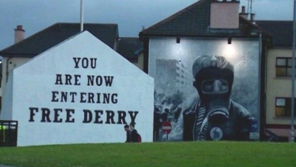 Exhibition marks 50 years of Free Derry Corner - BBC News