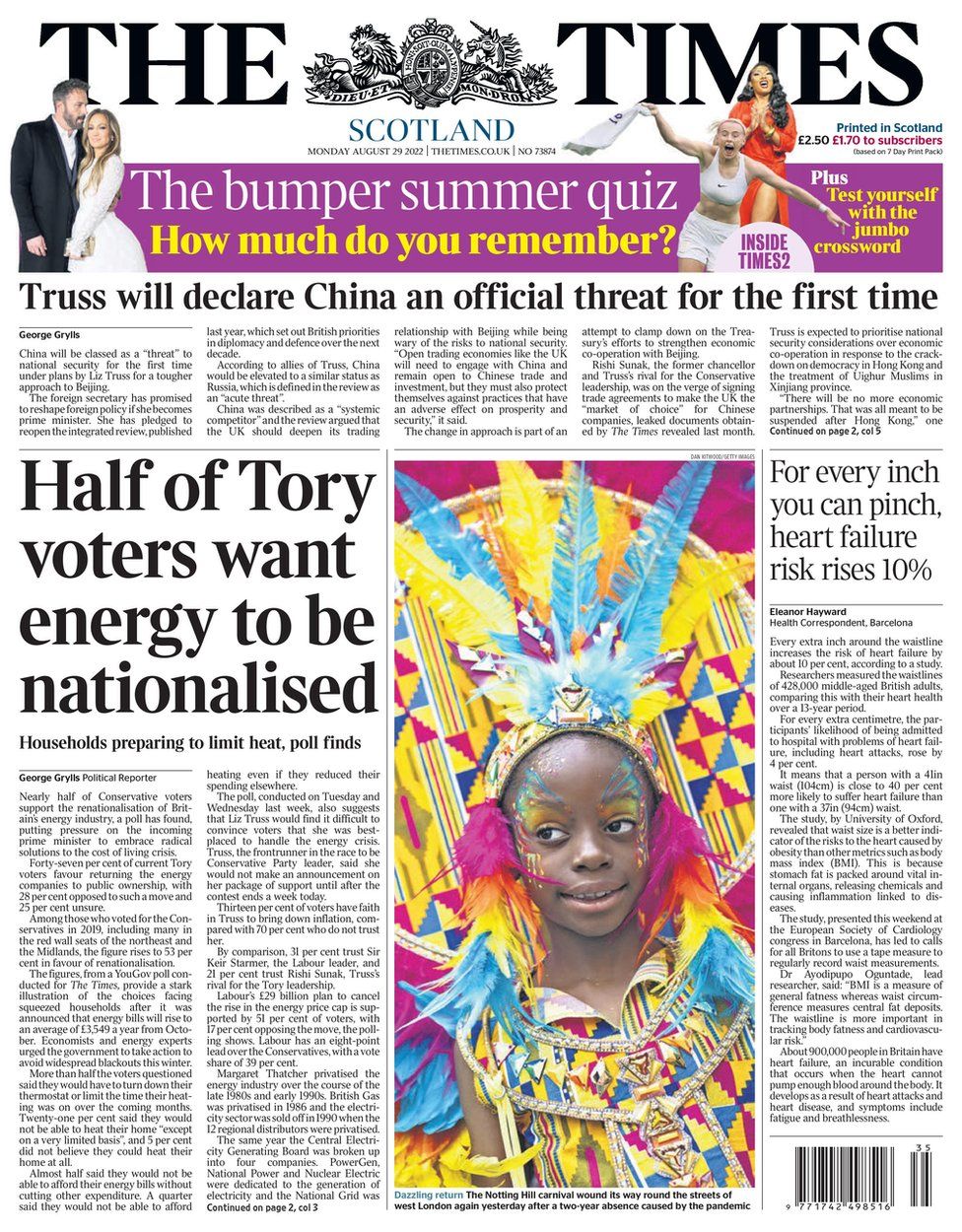 Scotland's papers: Hope for end of bin strikes and 'winter blackouts ...