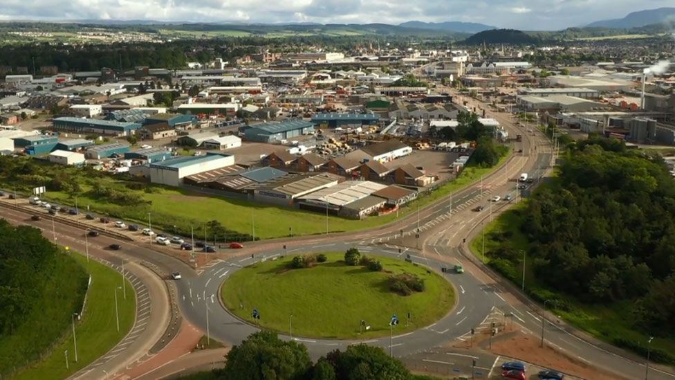 Flyover proposed at bottleneck Inverness roundabout - BBC News