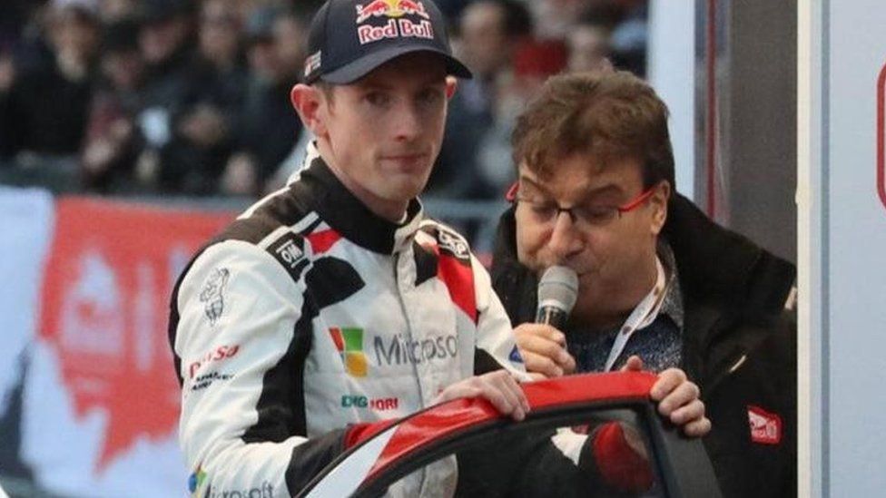 Elfyn Evans yn gorffen yn drydydd yn rali Monte Carlo - BBC Cymru Fyw