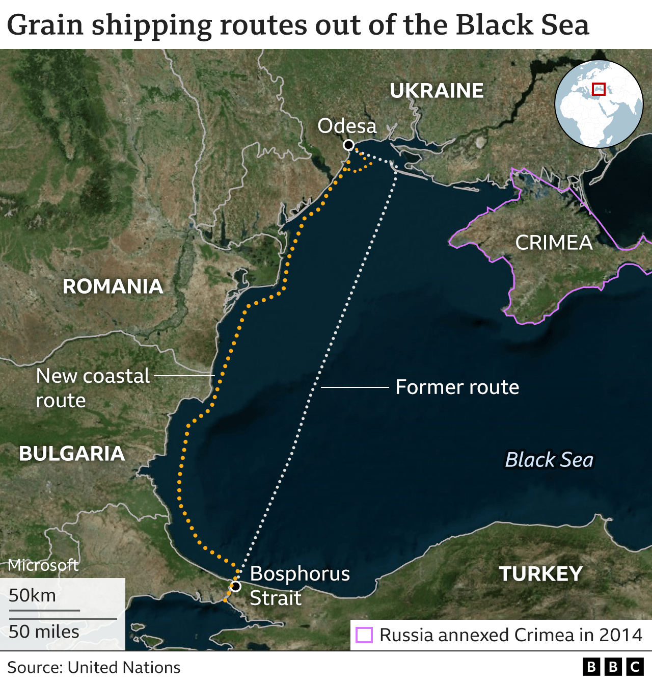 How is Ukraine exporting its grain now the Black Sea deal is over ...