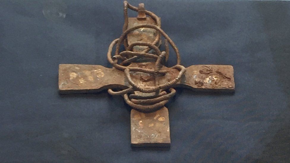 Galloway Viking hoard goes on public display in Edinburgh - BBC News