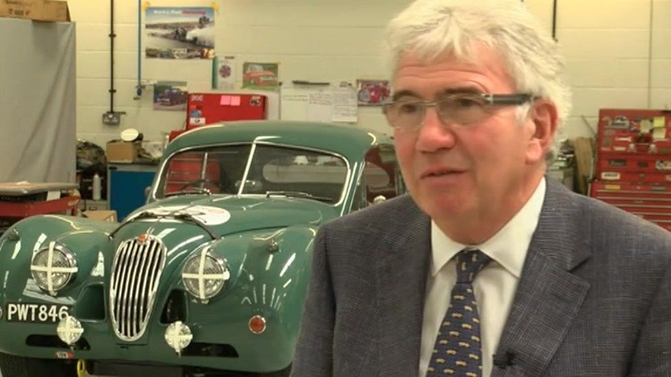 Boss 'gives' employees classic car company - BBC News