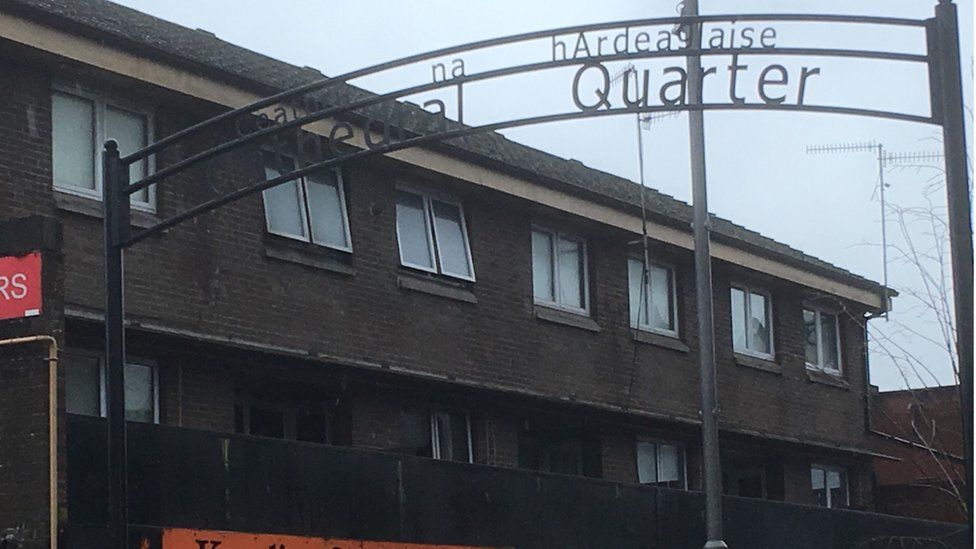 Man and woman in hospital after Newry fire - BBC News