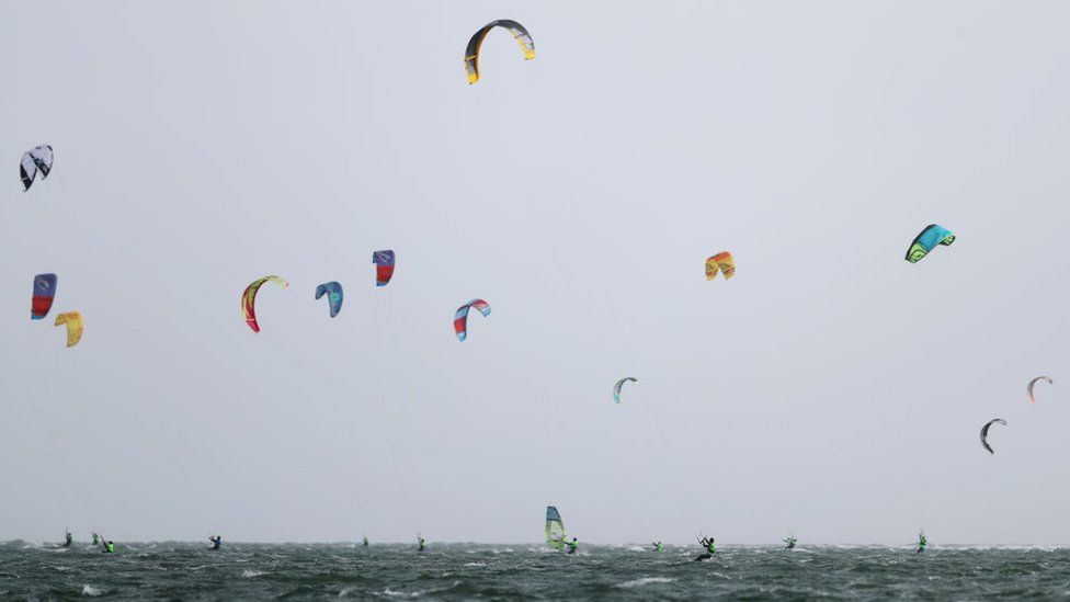 Windsurfer Sarah Jackson says English coast is like ‘surfing in a sewer ...
