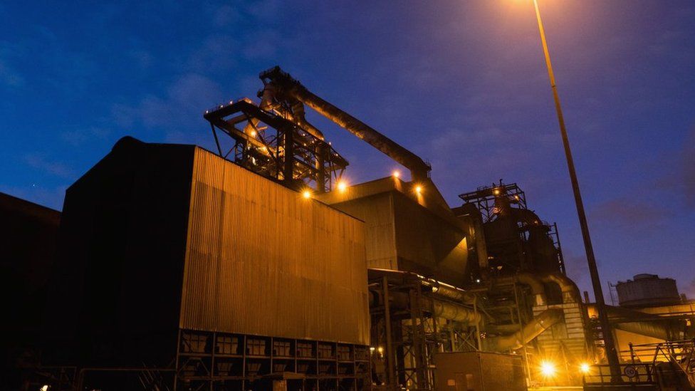 Remainder of Redcar steelworks plant set for demolition - BBC News