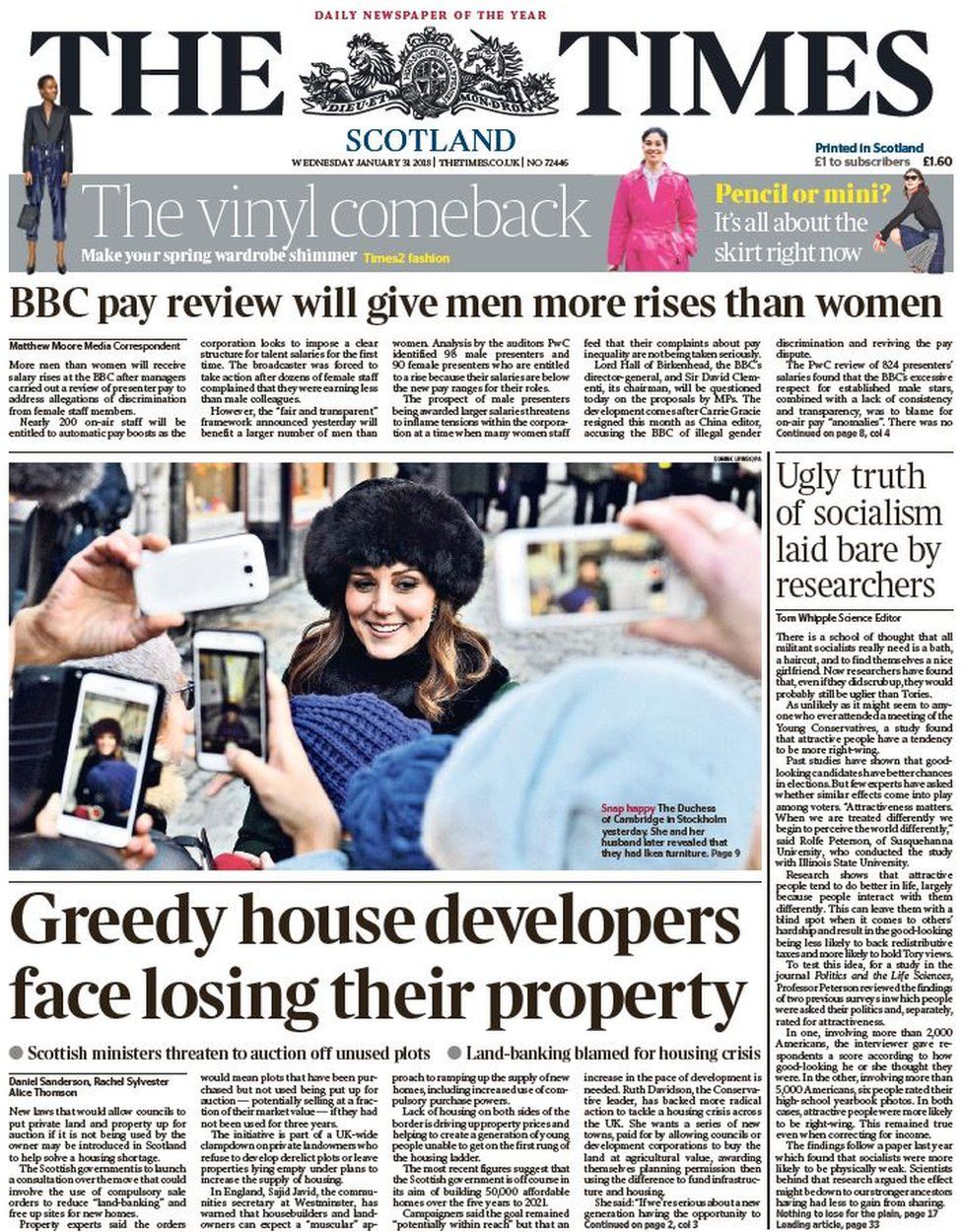 The papers: Brexit's 'desperate cover-up' - BBC News