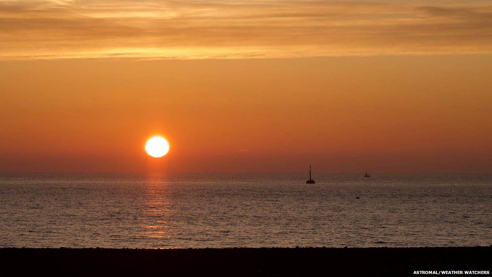 Spectacular sunrises - BBC Weather