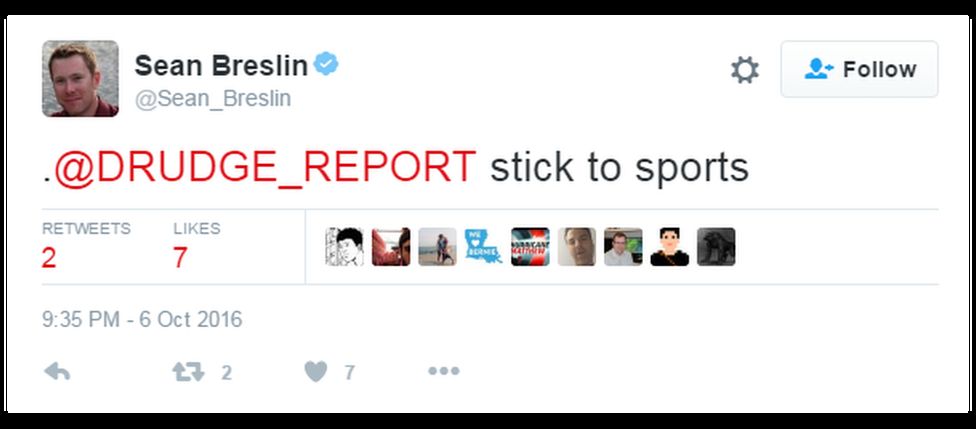 Hurricane Matthew: Matt Drudge conspiracy comments kick up storm - BBC News