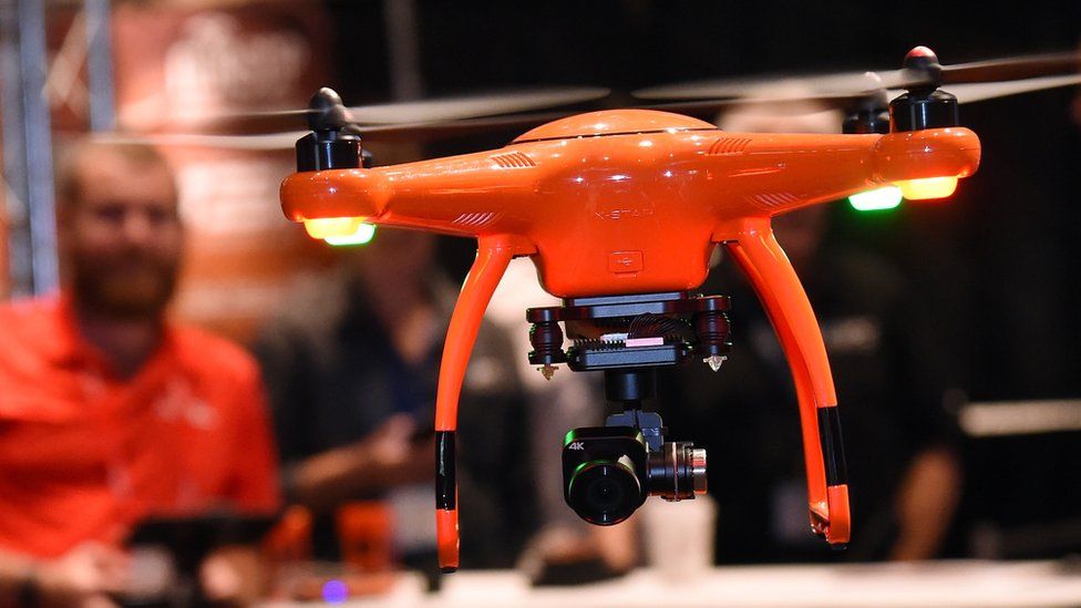 UK revises safe flying drone code - BBC News