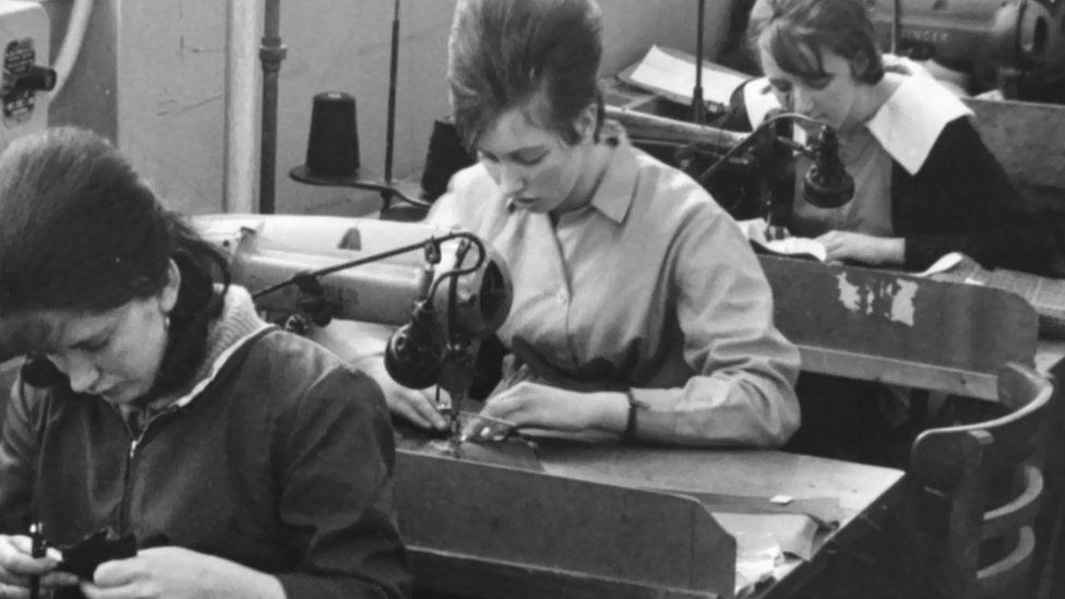 Life as a factory girl: Gruelling work, camaraderie and sexism - BBC News